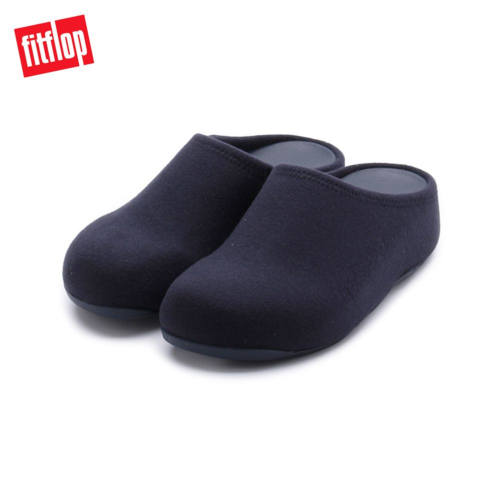 FITFLOP SHUV FELT CLOGS 木屐鞋 午夜海軍 6212-13638 女鞋 - 鞋全家福